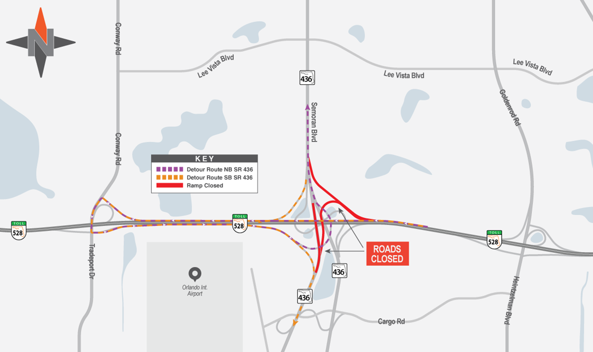 Maps – SR 528 / SR 436 Interchange Reconfiguration