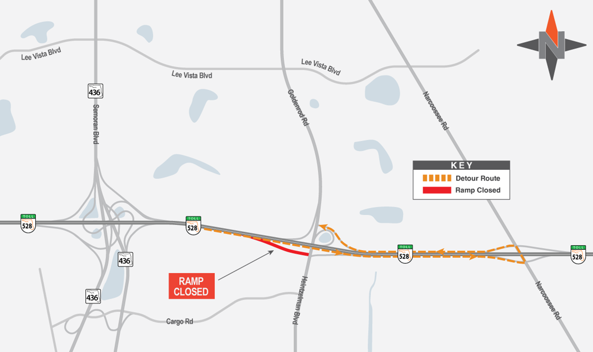 Maps – SR 528 / SR 436 Interchange Reconfiguration