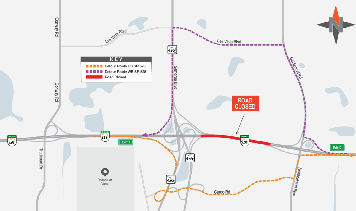 Maps – SR 528 / SR 436 Interchange Reconfiguration
