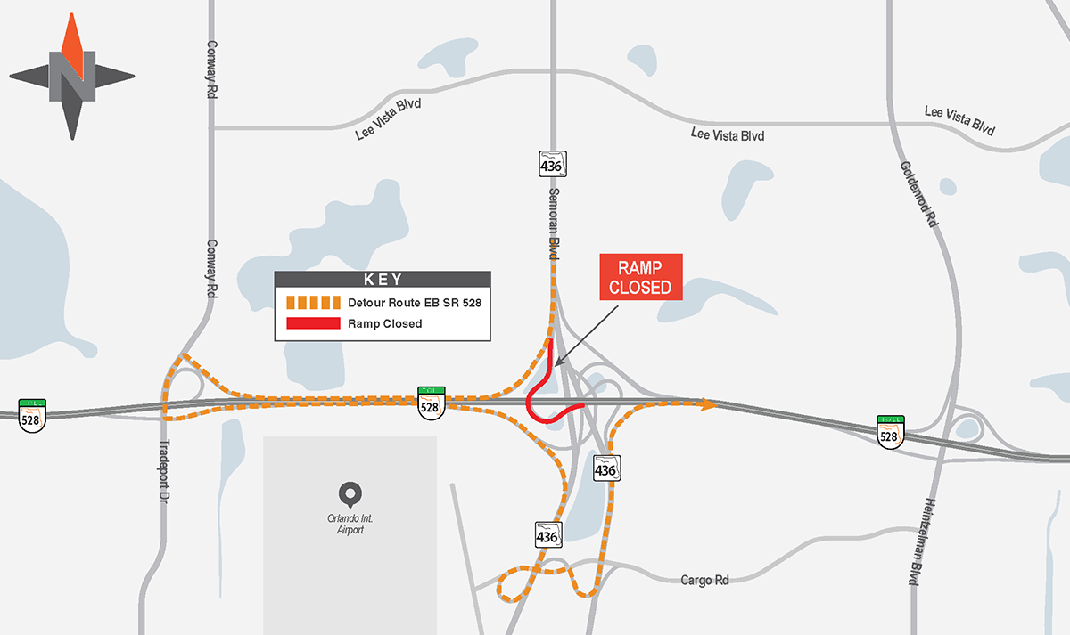 Maps – SR 528 / SR 436 Interchange Reconfiguration