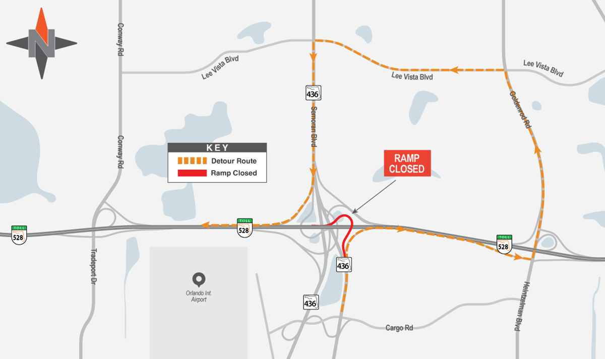 Maps – SR 528 / SR 436 Interchange Reconfiguration