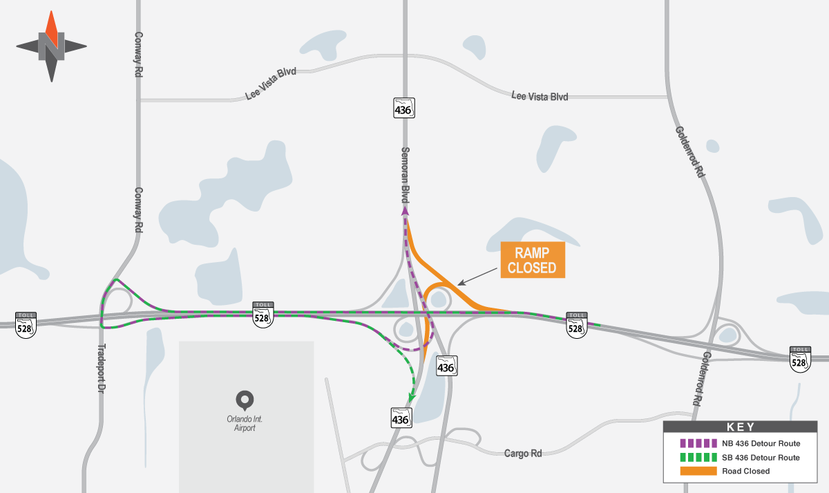 Maps – SR 528 / SR 436 Interchange Reconfiguration